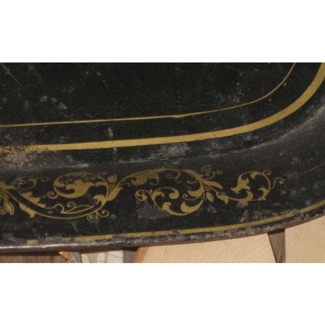 19th Century Vintage French Plateau Noir | Chairish
