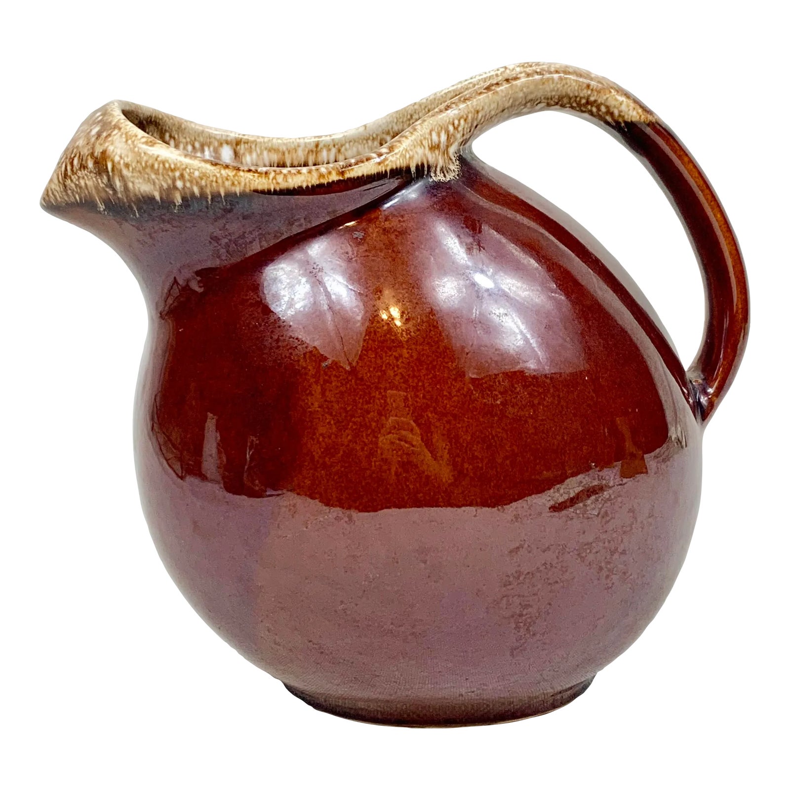 Vintage Mid-Century Hull Pottery Pitcher | Chairish