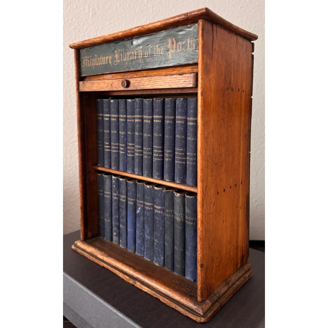 Antique Late 19th Century Library of the Poets Book Set - 24 Pieces ...