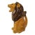 Italian Made - 1970's Regency Mid-Century Roaring Hand Painted Lion ...