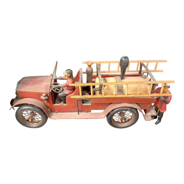 Antique Toy Fire Trucks
