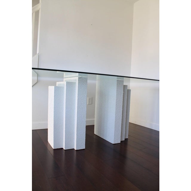 1980s Vintage Postmodern Dining Table | Chairish