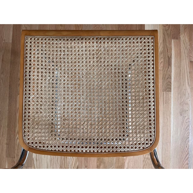 Vintage Mid Century Marcel Breuer Cesca Side or Desk Chair | Chairish