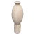 Elevated Decorative Vase in Cream | Chairish