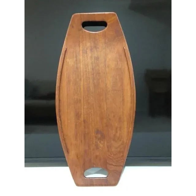 1960s Danish Teak Platter | Chairish