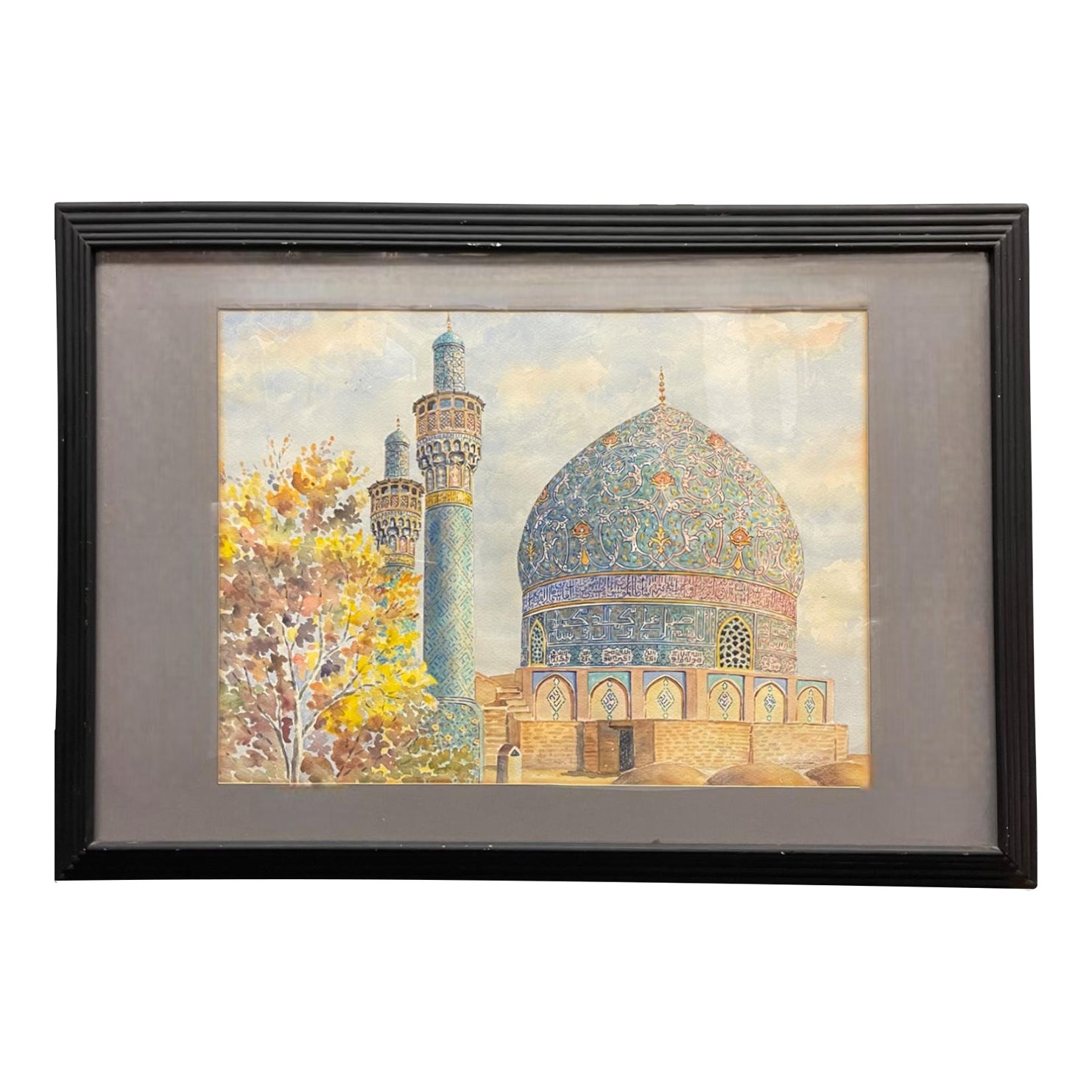 20th Century Watercolor Painting Attributed to Yervand Nahapetian (1916 ...