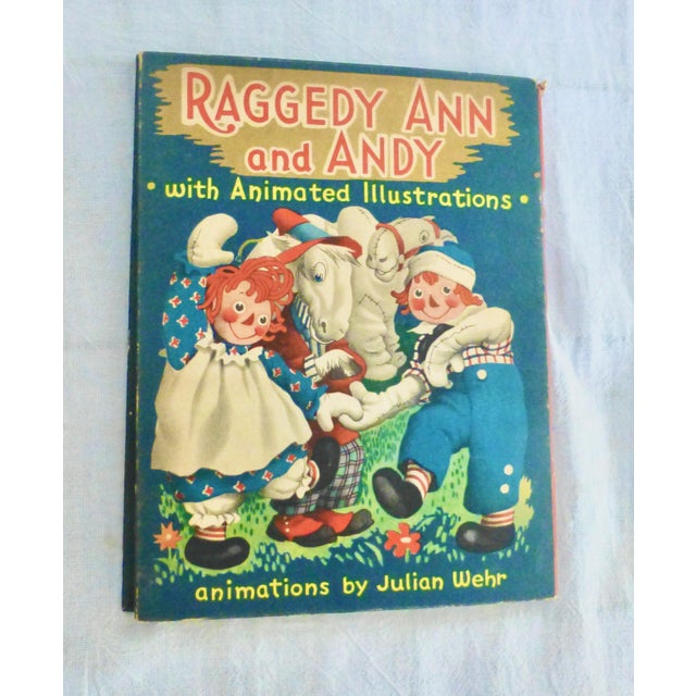 1944 Animated Raggedy Ann and Andy Book | Chairish
