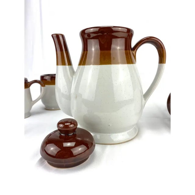 Vintage Gailstyn-Sutton Brittany Cook N' Serve Stoneware Coffee, Set of ...