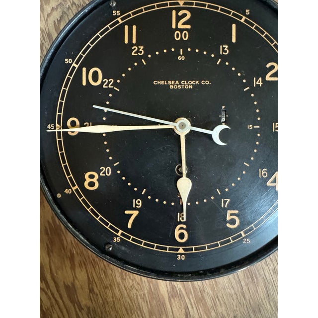 1940s Us Navy Chelsea Boston Co Clock | Chairish
