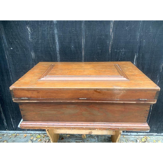 1927 Large Carpenter's Box Signed M. Kroll | Chairish