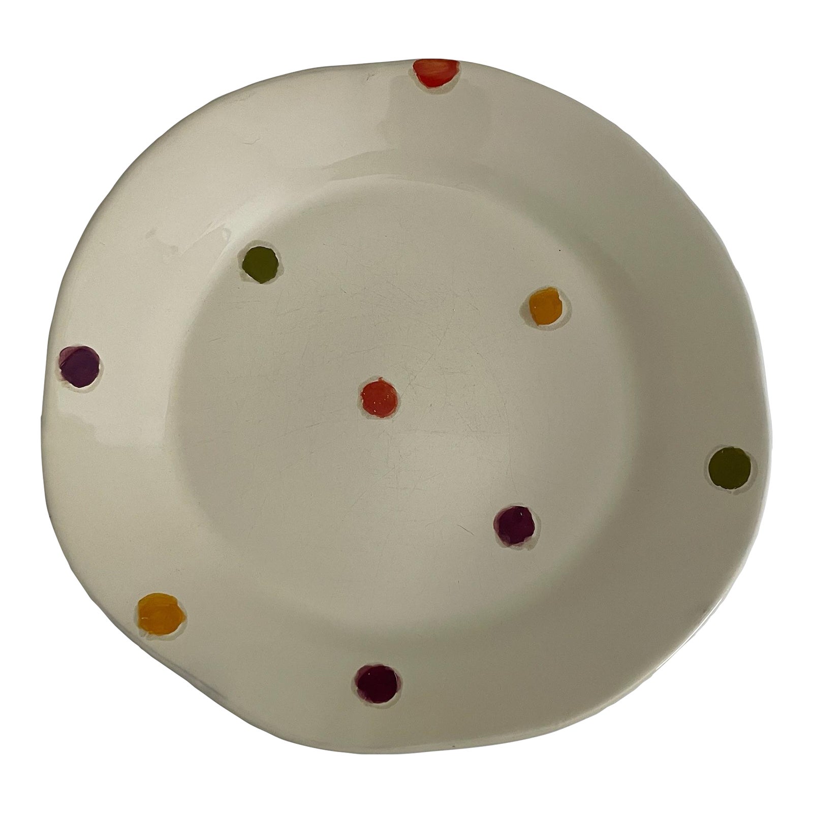 Vietri Italy Pallini Dinner Plate | Chairish