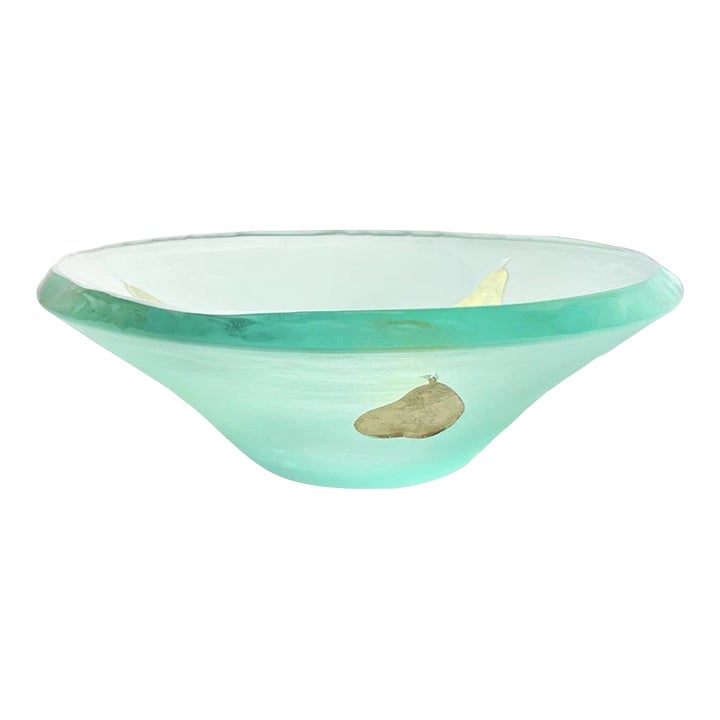 1990s Felt Glass, Jeffrey M. Andrews Kiln Formed Studio Glass ...