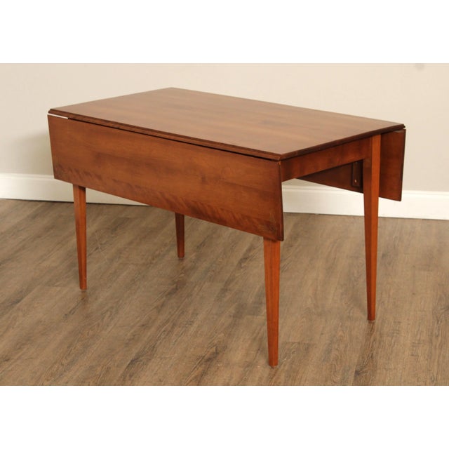 L. Hitchcock Vintage Maple Drop Leaf Dining Table | Chairish