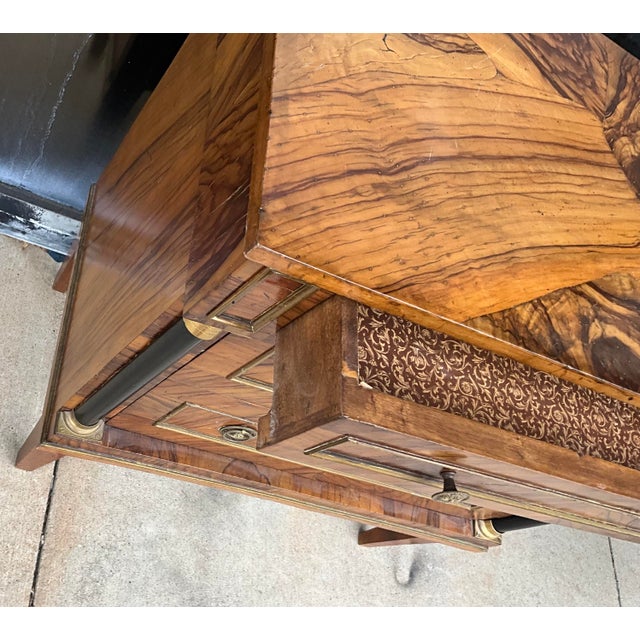 1950s Italian Neo-Classical Style Walnut Chest / Commode / Side Table ...