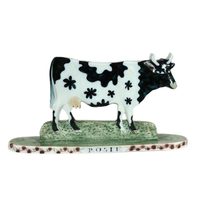 Maria Superior Porcelain Model of "Rosie", a Model of a Cow, Dated 1992 ...