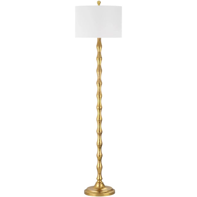 Modern Gold Floor Lamp | Chairish
