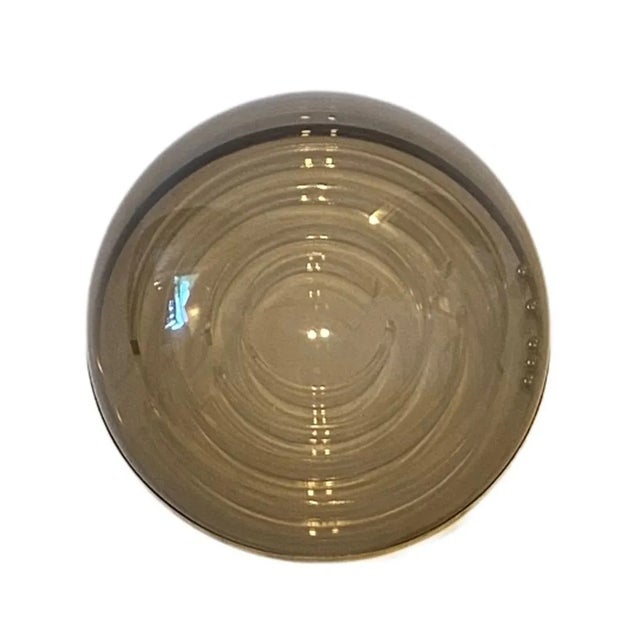 Vintage Large Smoked Acrylic Dome Maze/Labyrinth Game Object, C. 1970 ...