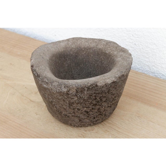 Rustic Wabi Sabi Stone Basin | Chairish
