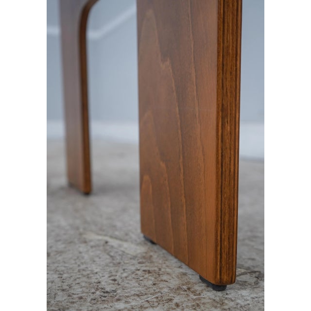 Mid Century Modern Waterfall Design Occasional Table | Chairish