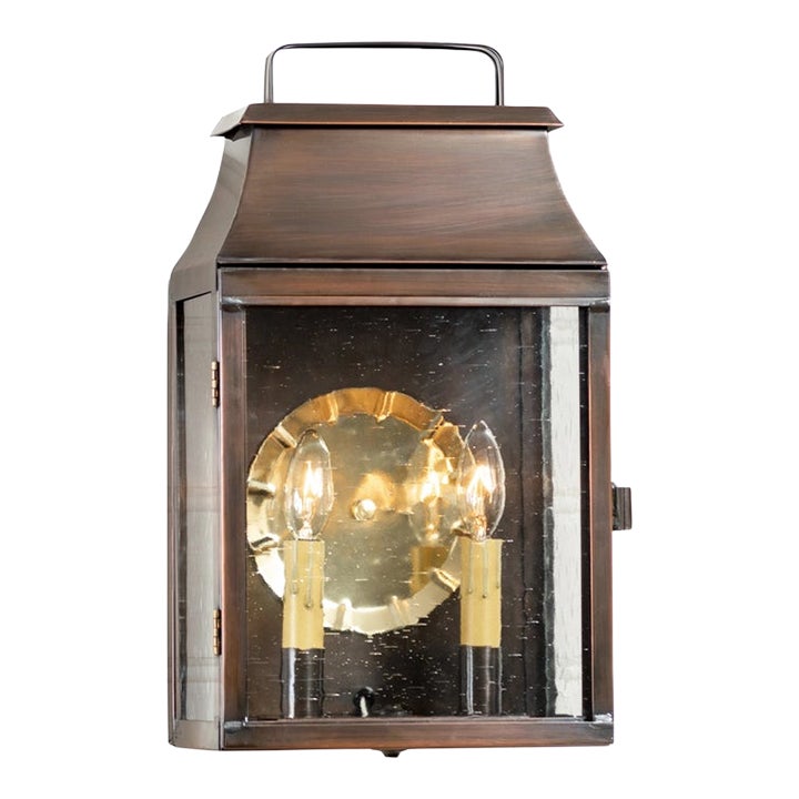 Mid 20th Century Valley Forge Outdoor Wall Light - 2 Light | Chairish