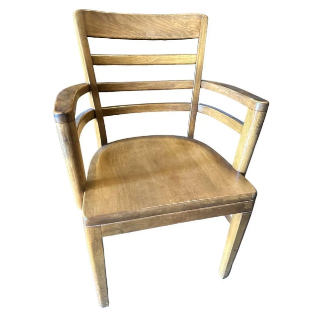 High Point Bending and Chair Company Walnut Mid 20th Century Office ...