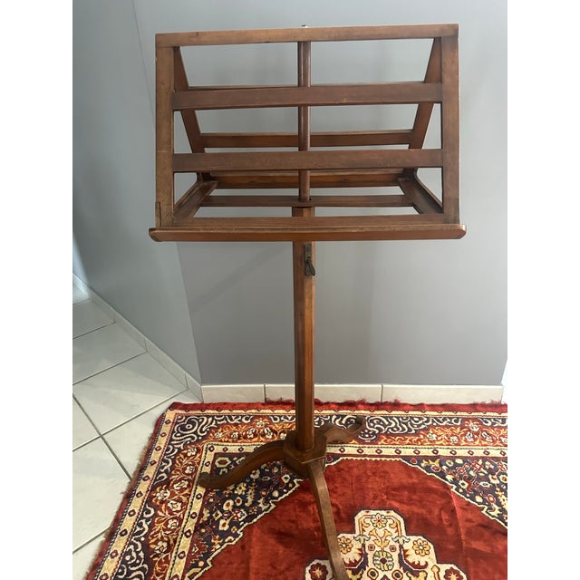 Walnut Double-Sided Lectern, 19th Century | Chairish