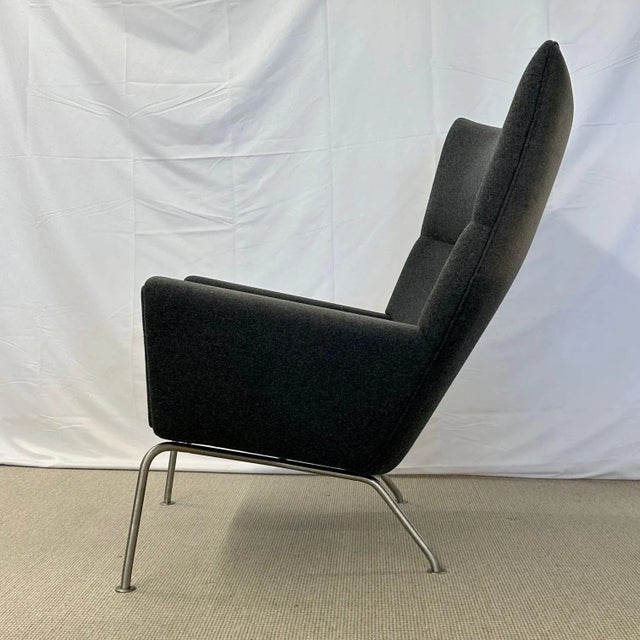 Mid-Century Modern Wing / Lounge Chair by Hans Wegner for Carl Hansen ...