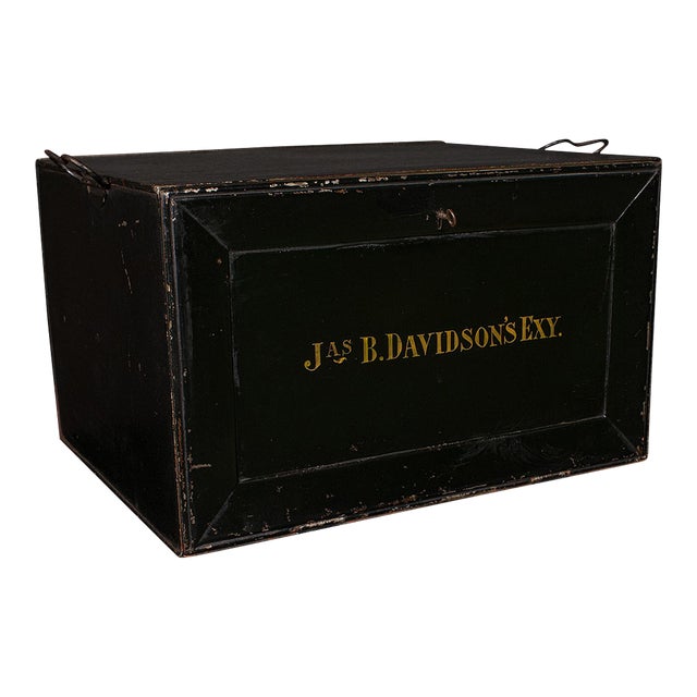 1920s Antique Deed Box | Chairish