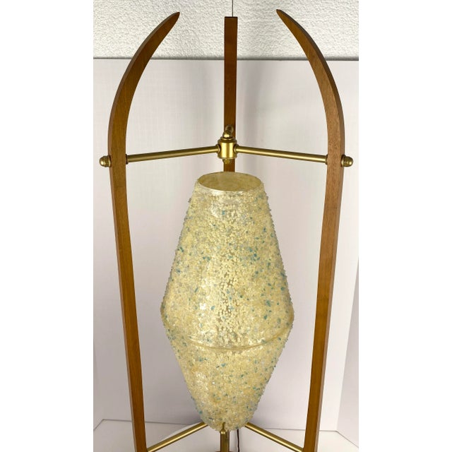 Mid Century Modern Sculpted Table Lamp Arthur Jacobs for Modeline ...