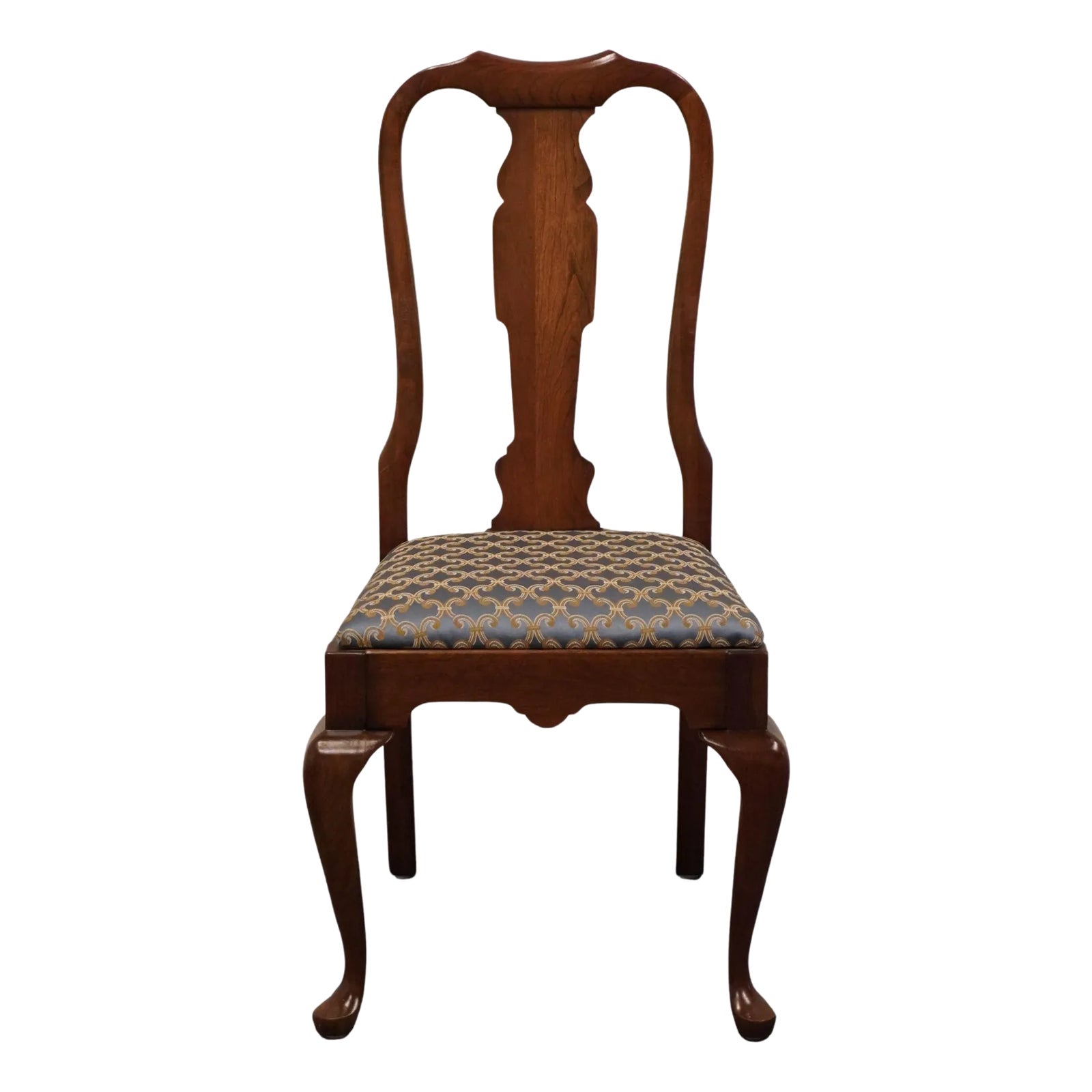 Pennsylvania House Solid Cherry Traditional Queen Anne Splat Back ...