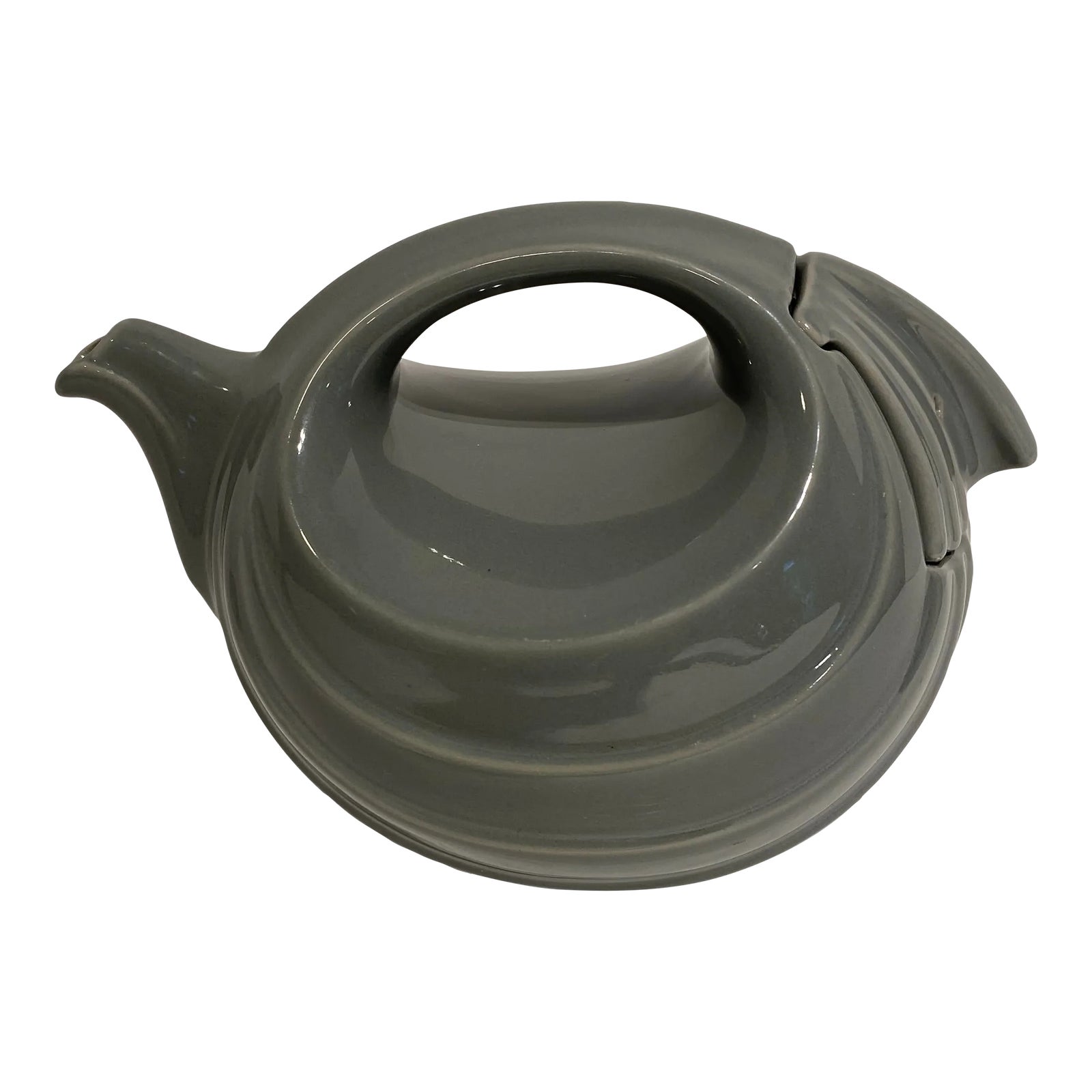 Pristine Art Deco Teapot by Hall Company, 1930s | Chairish