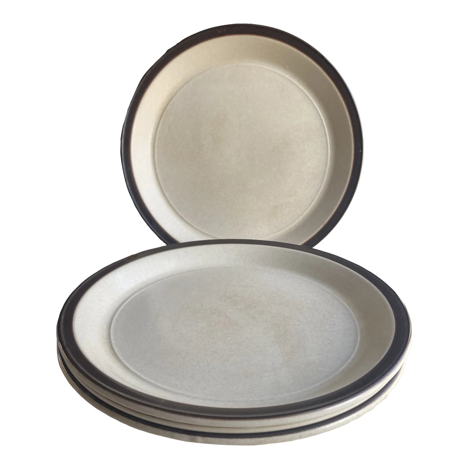 1970's Doverstone Staffordshire "Heather" Pattern Dinner Plates- Set of ...