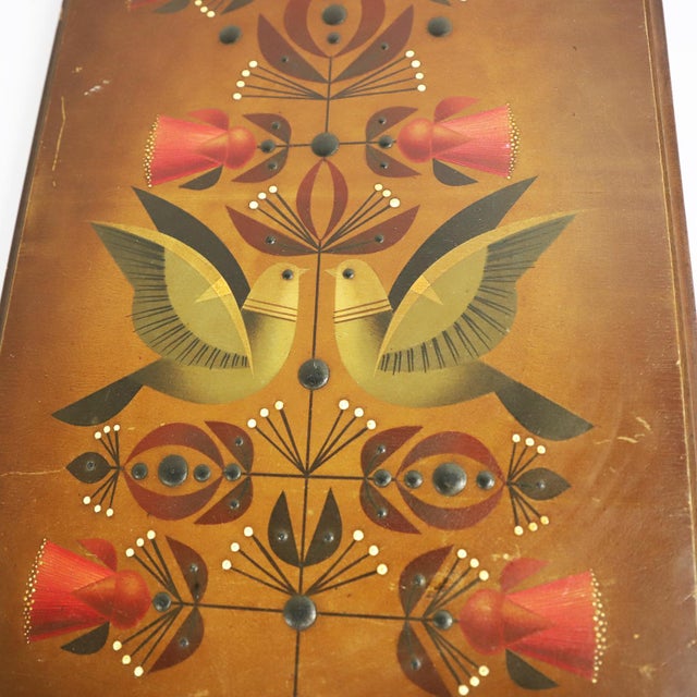 Circa 1960s Decorative Frame Hand Painted by Alejandro Rangel Hidalgo ...