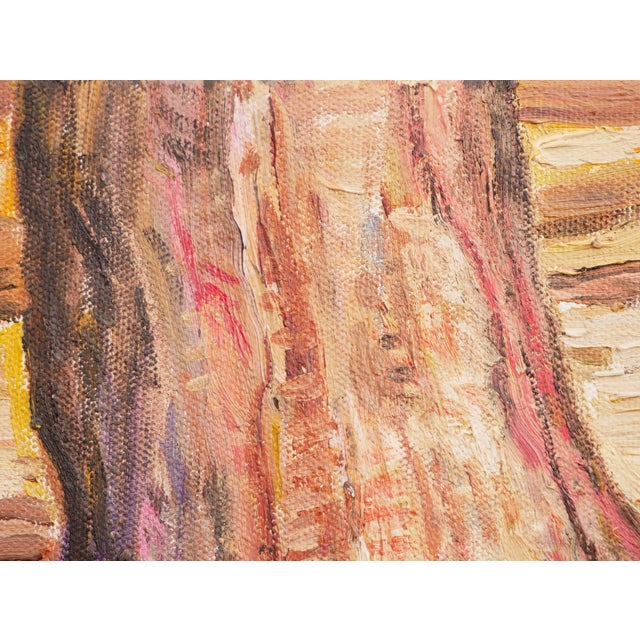 2015 "Skull Contemplating a Stone" Contemporary Pastel Surrealist ...