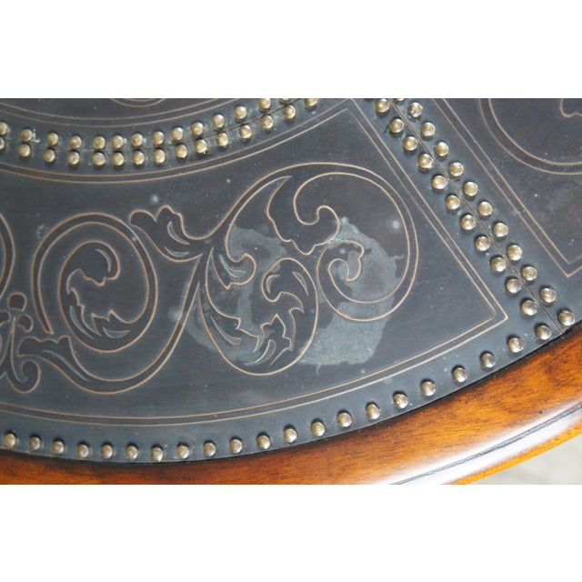Mid 20th Century 2 Theodore Alexander Amoury Libson Mahogany Engraved ...