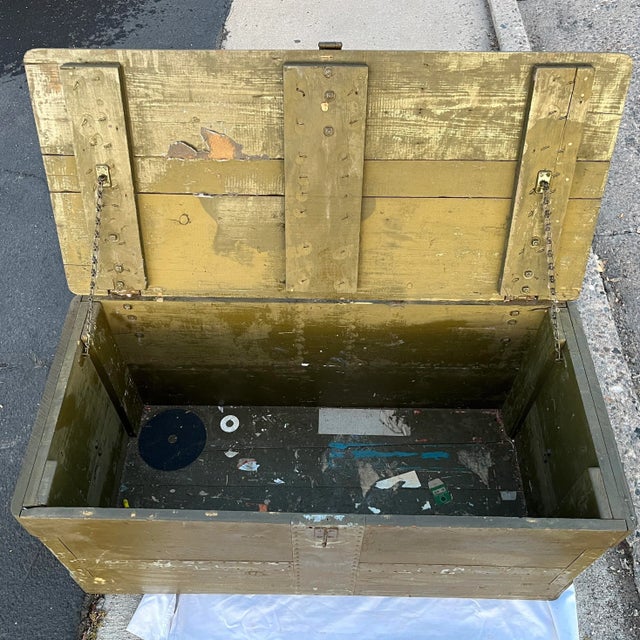 u.s. Army Tool Chest Circa Early 1900s | Chairish