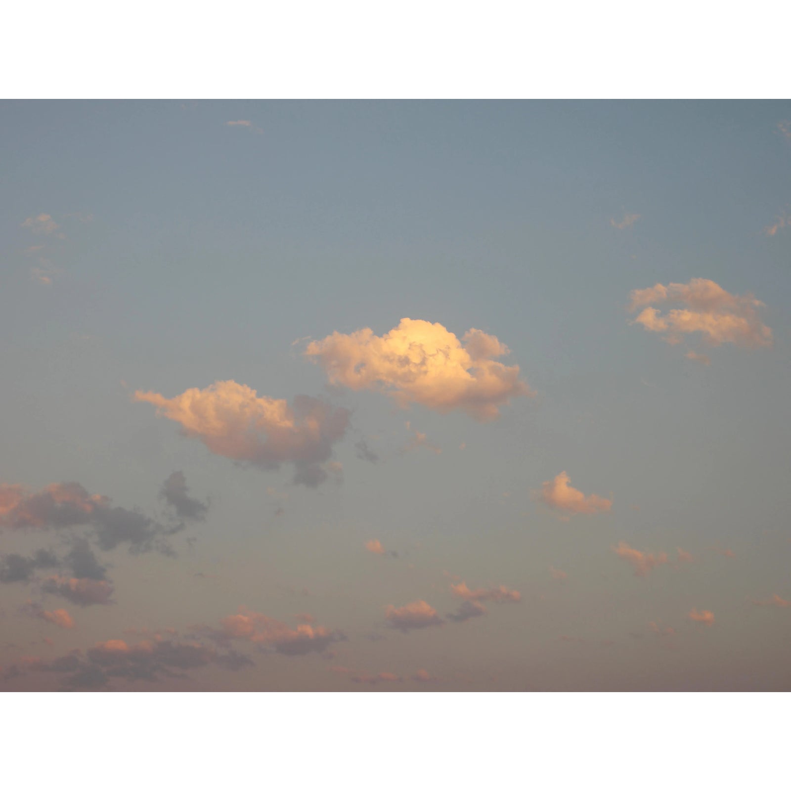 Contemporary Fine Art Photographic Clouds Color Print | Chairish