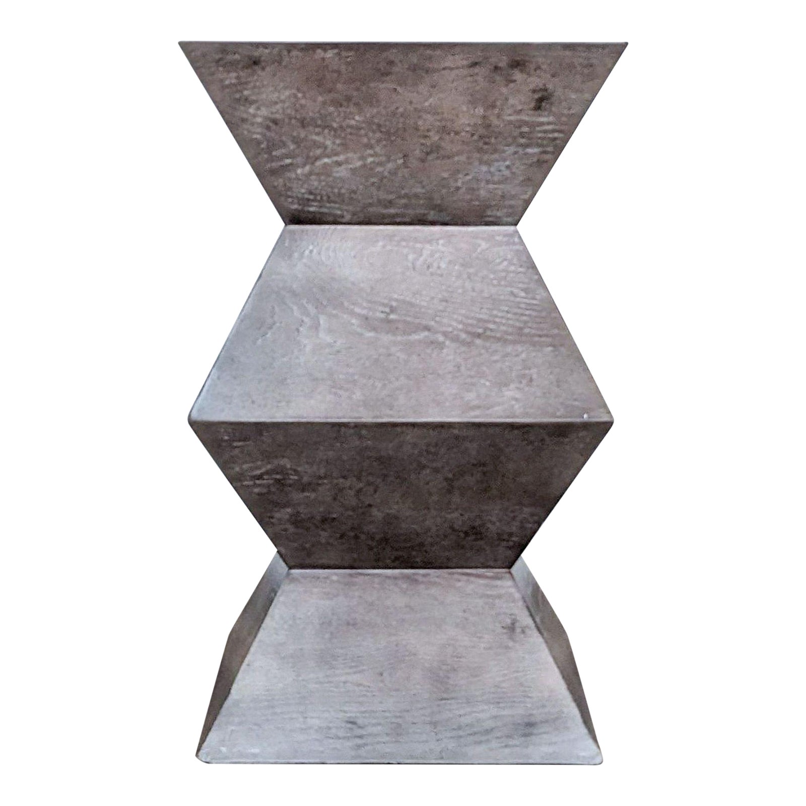 Bassett Furniture Geometric Accent Table | Chairish