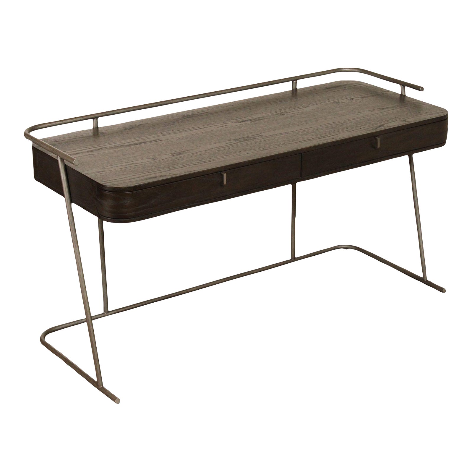 Safavieh Couture Ferrell Modern Industrial Wood And Steel Writing Desk ...