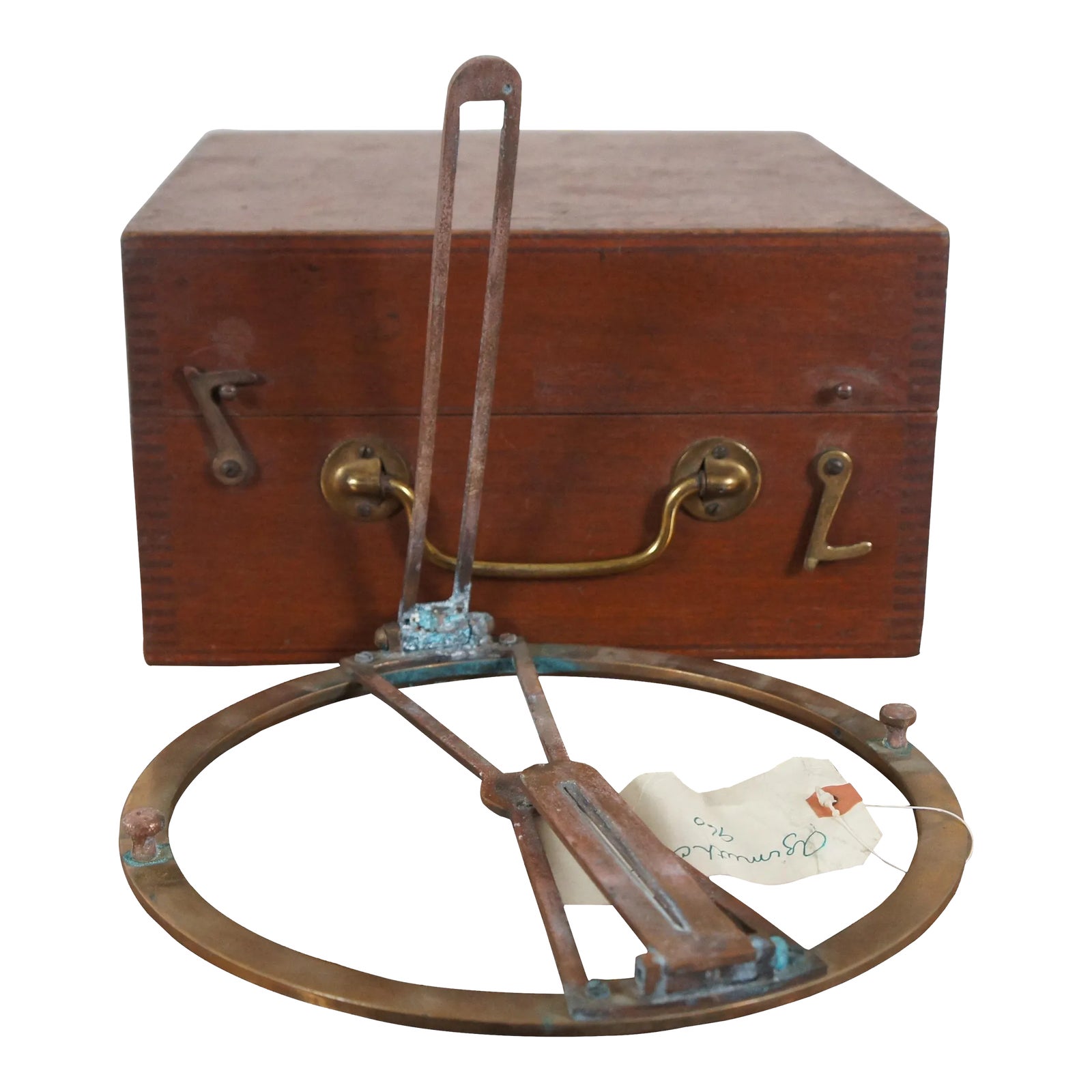 Mid 20th Century Thomson System Azimuth Nautical Navigation Instrument ...