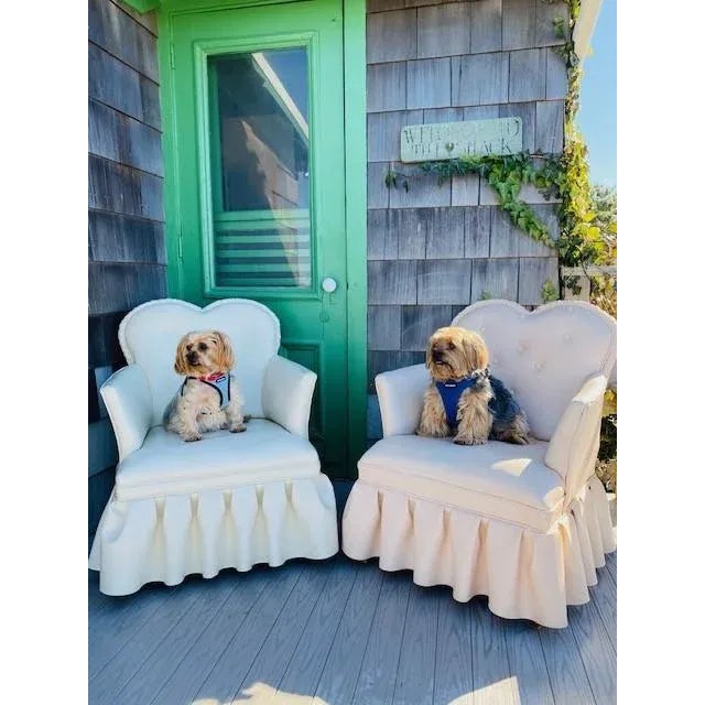 Sweetheart Chair in Cream | Chairish