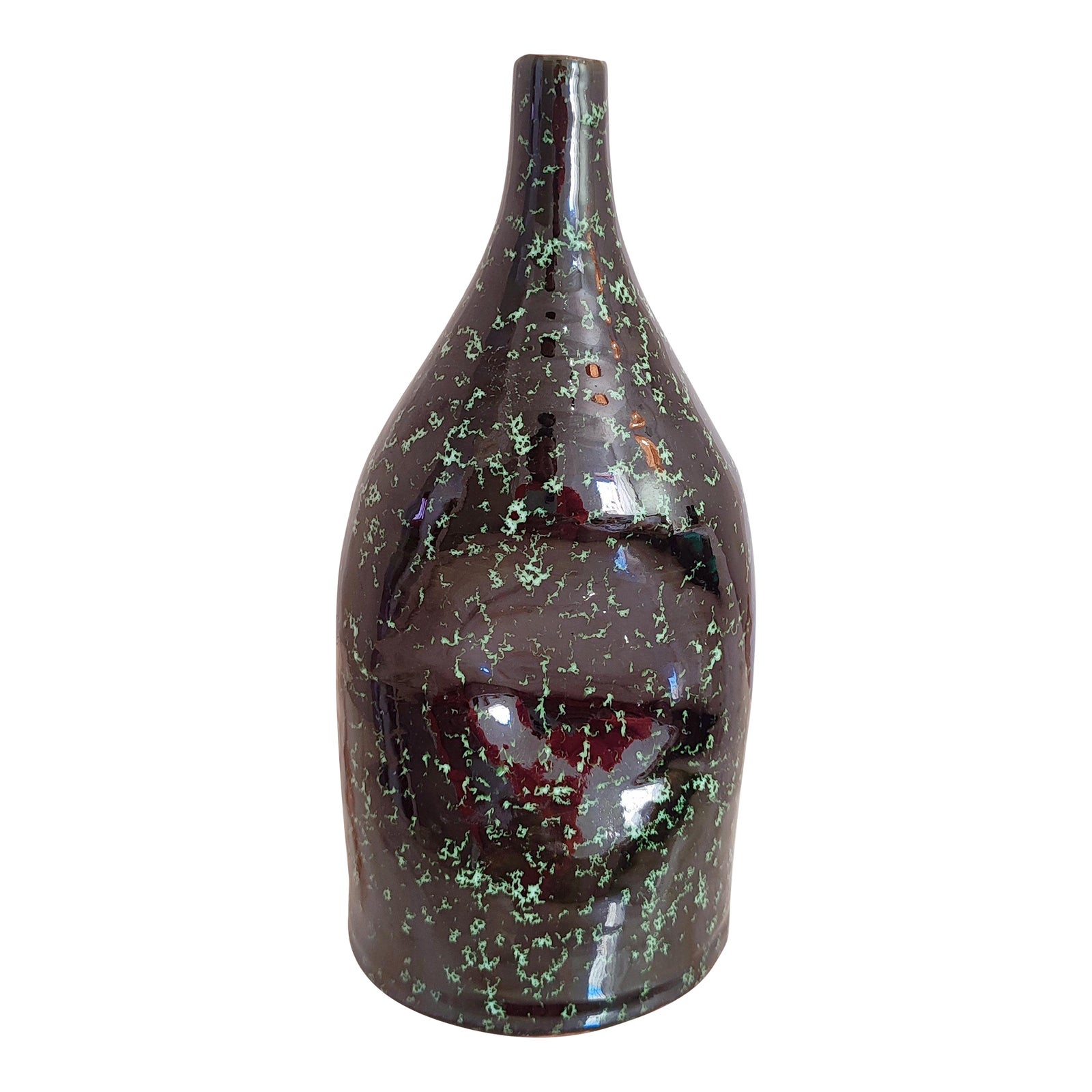 Handmade Modern Ceramic Vase for Flowers | Chairish