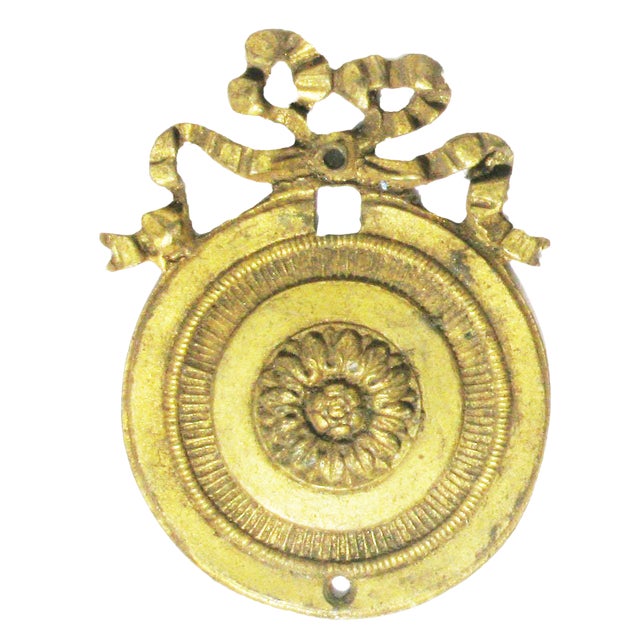 Antique French Bronze Doré Decorative Mounts, Set of 3 | Chairish