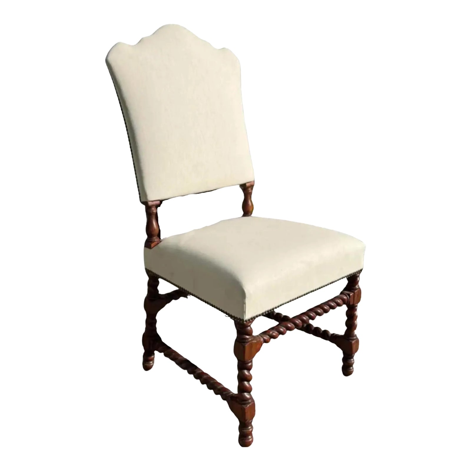 Alfonso Marina 18th C Style Twist Side Chair 1 of 2 | Chairish