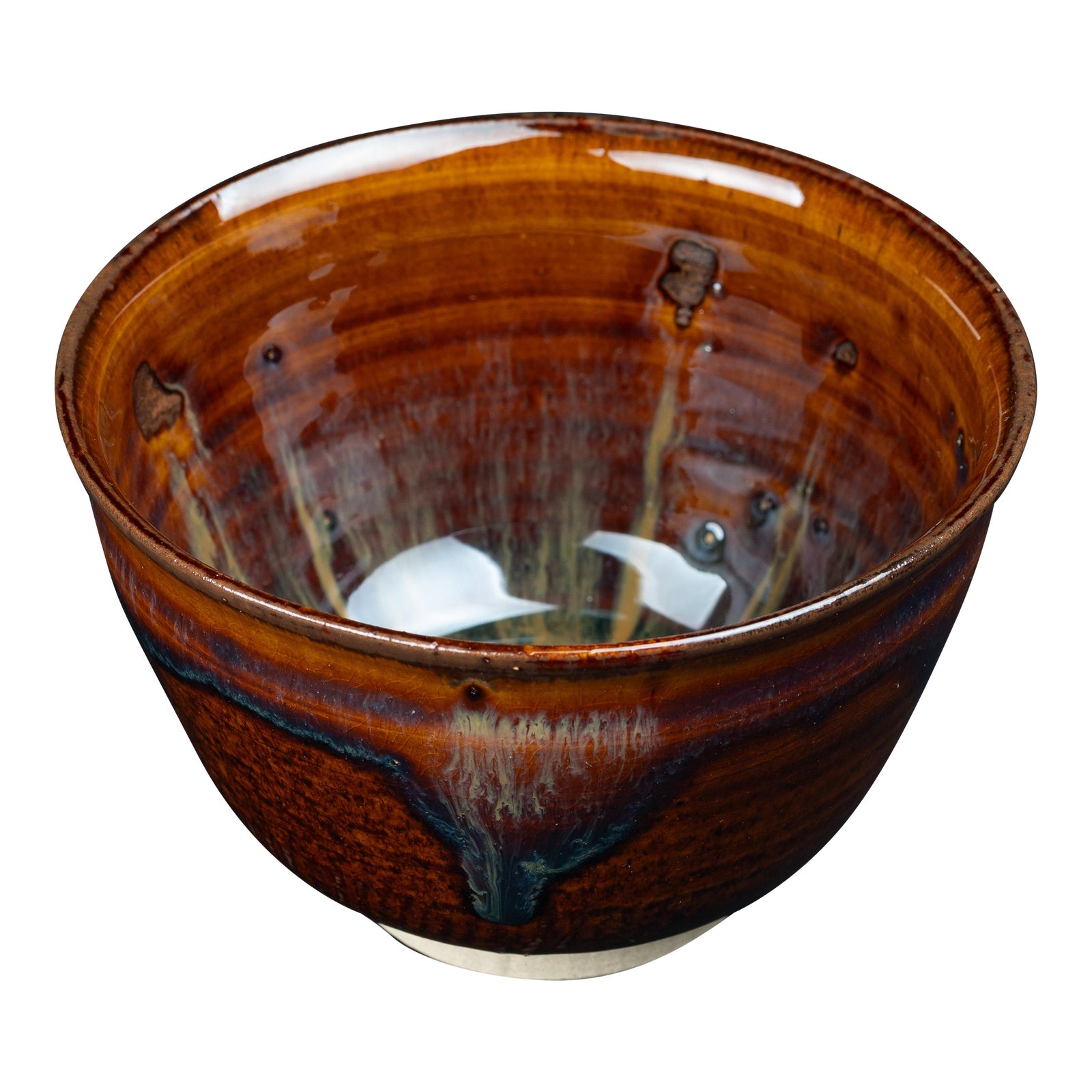 Takatori Ame-Tenmitsu Gohan Chawan | Chairish