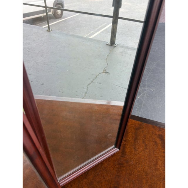 stag dressing table mirror