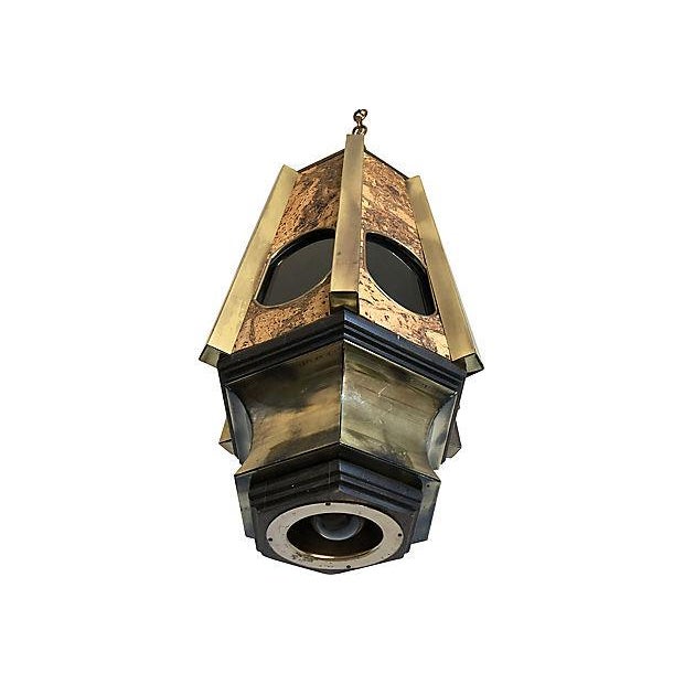 1960s Modern Organic Lantern | Chairish