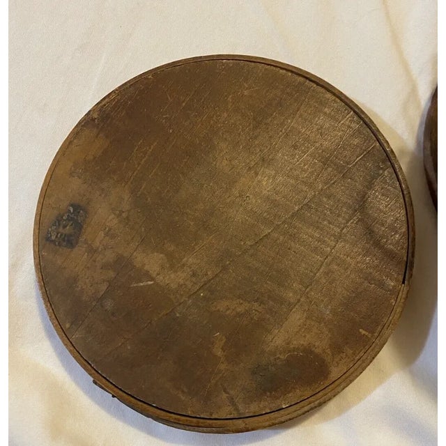 Late 19th Century Country Primitive Antique Firkin Sugar Bucket | Chairish