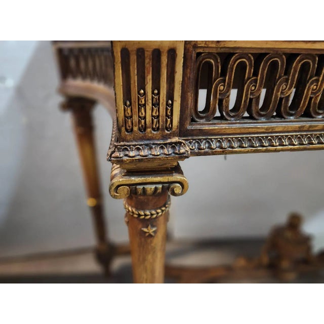 1920s Giltwood Regency Style Console Table | Chairish