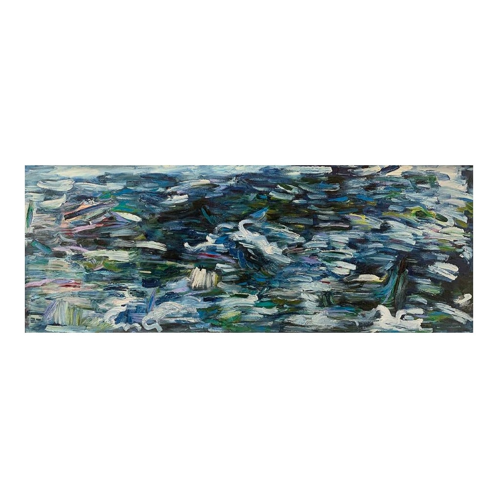 "Come Alive" Contemporary Abstract Expressionist Oil Painting by Monica ...